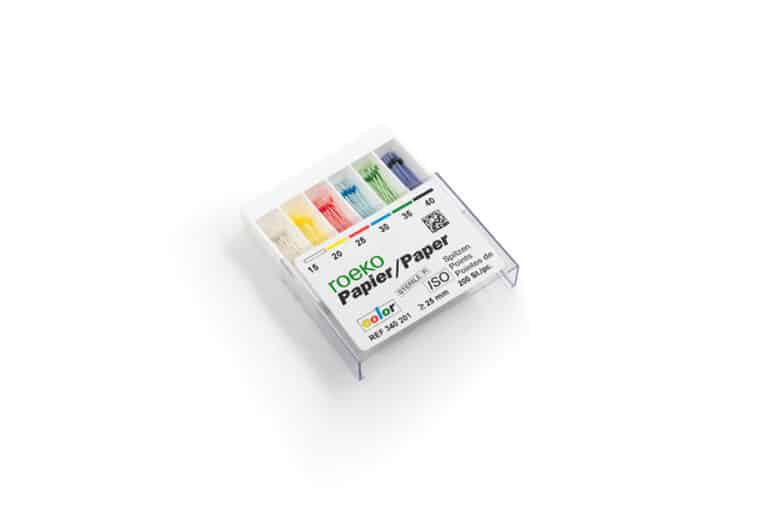 Paper points Color, Roeko. ISO 40 - Dentorium