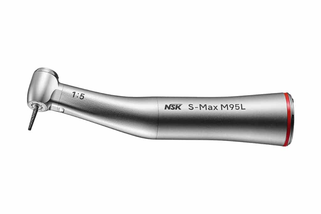 Opgearingsvinkelstykke 1:5, NSK S-Max M, Model: M95L - Dentorium